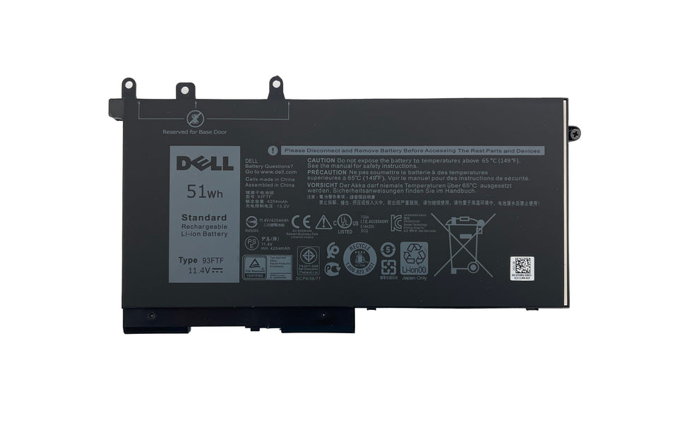 BATERIA ORIGINAL PARA LAPTOP DELL 93FTF 11.4V 51WH – COMPUTER BOLT