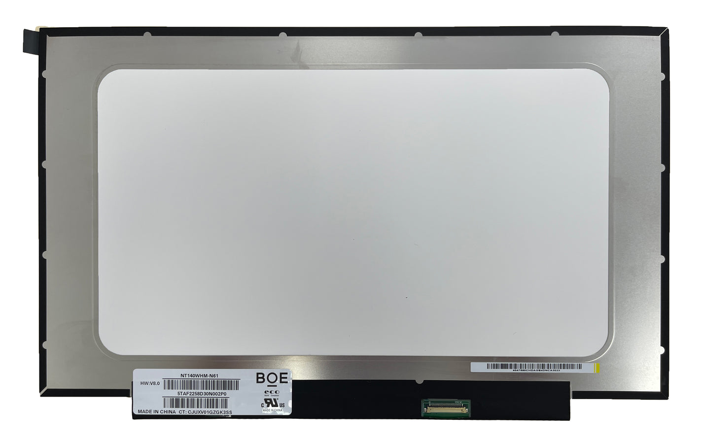 PANTALLA DE LAPTOP BOE 14.0" HD 1366X768 30PIN (SIN BRACKET) – COMPUTER ...